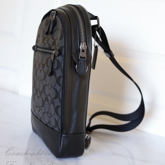 Coach | Bags | Nwt Coach Graham Pack In Signature Canvas | Poshmark